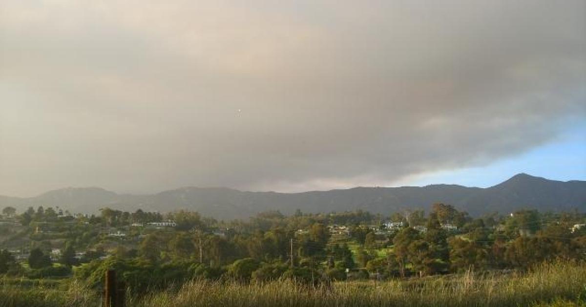 Zaca Mesa Fire AgainSends Smoke to Coast - The Santa Barbara Independent