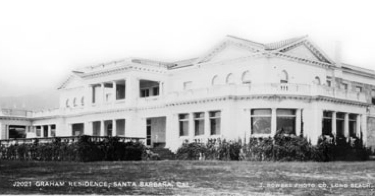 Question: 'Wasn't there another mansion where the Clark Estate is today ...