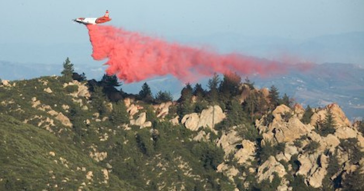 Jesusita Fire Reaching Ridgeline - The Santa Barbara Independent