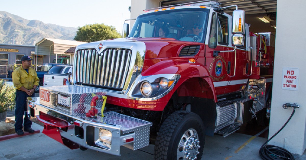 City Dedicates New Type 3 Fire Engine - The Santa Barbara Independent