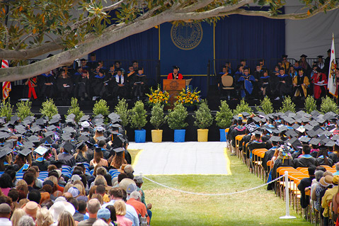 Rampage Victim Walks During UCSB Graduation - The Santa Barbara Independent