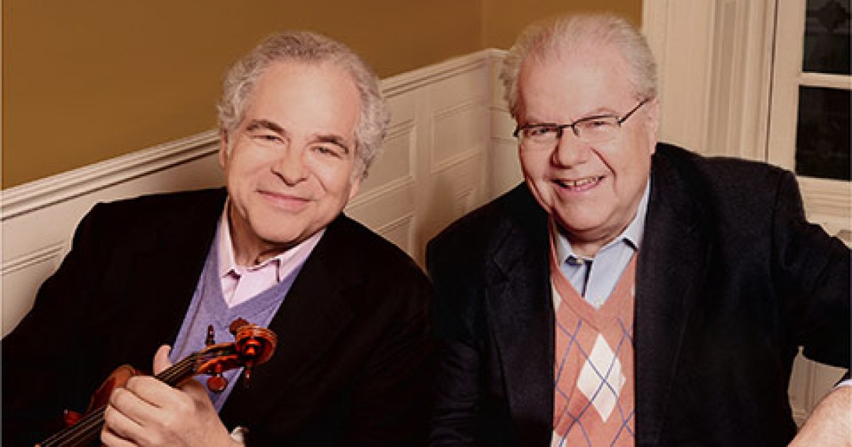 Itzhak Perlman and Emanuel Ax - The Santa Barbara Independent