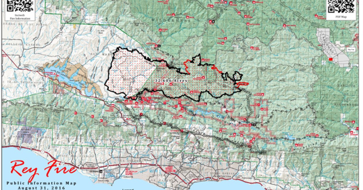Rey Fire Takes Out Ogilvy Ranch Buildings - The Santa Barbara Independent
