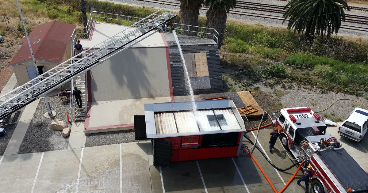 Fire Department Trains During Drought Using 'Pump-Pod' - The Santa ...