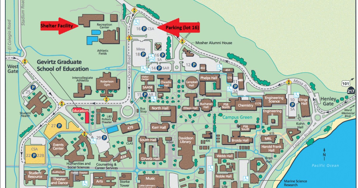 UCSB Opens Shelter for Thomas Fire Evacuees - The Santa Barbara Independent