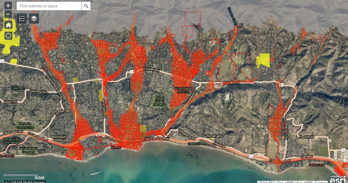 Volunteers Canvas Montecito’s 'Red Zones' - The Santa Barbara Independent