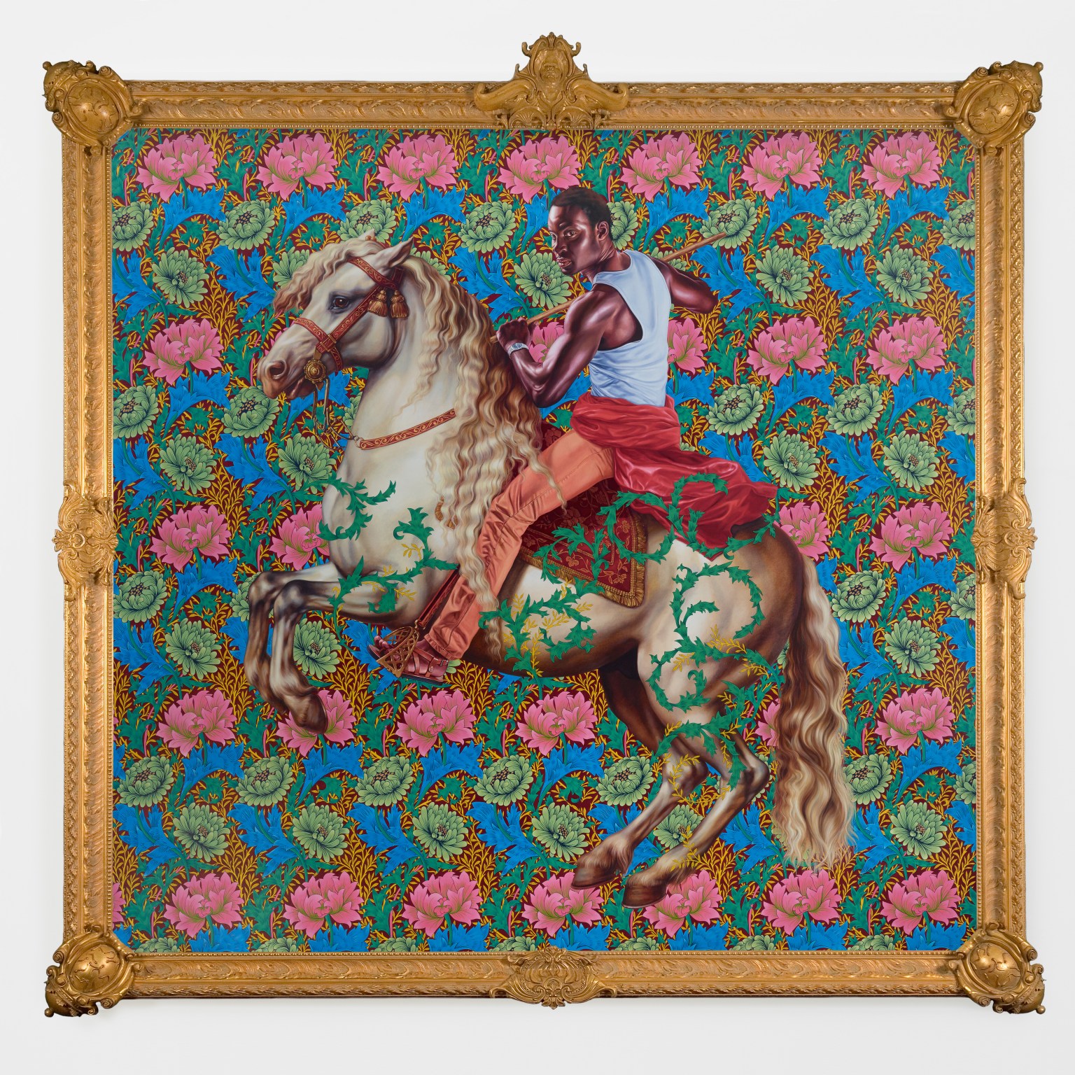 Kehinde Wiley Installation - The Santa Barbara Independent
