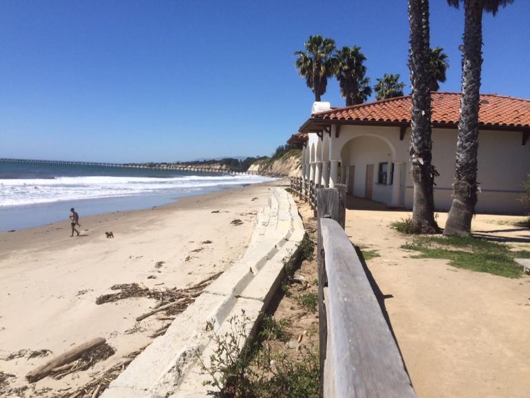 Bacara Attempts to Save Beach House from the Sea - The Santa Barbara ...