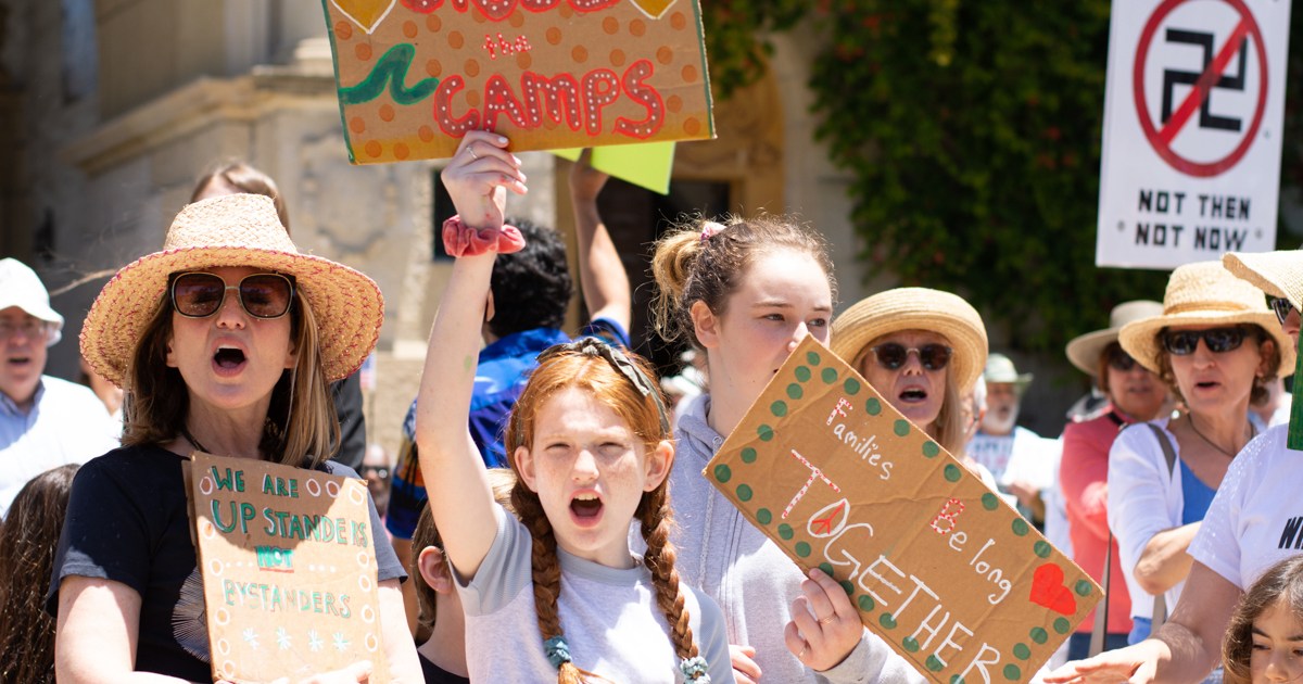 'Close the Camps Now!' Protesters Demand - The Santa Barbara Independent