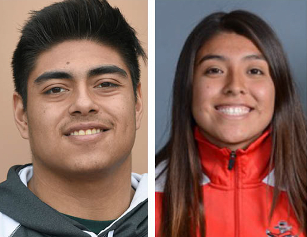 Athletes of the Week: Elizabeth Estrada and Johnny Valencia - The Santa ...