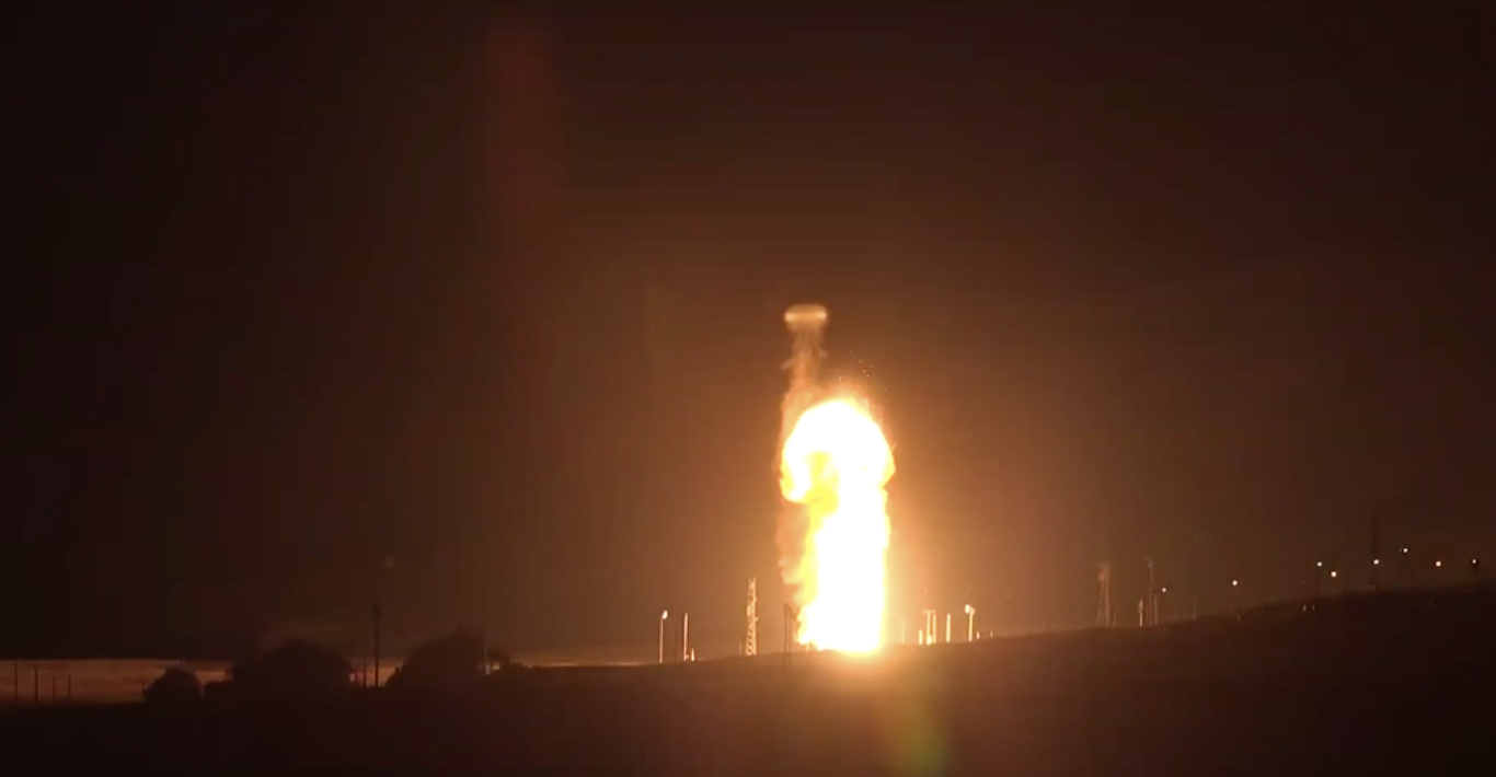 Vandenberg’s First Space Force Test Launch a Success - The Santa ...