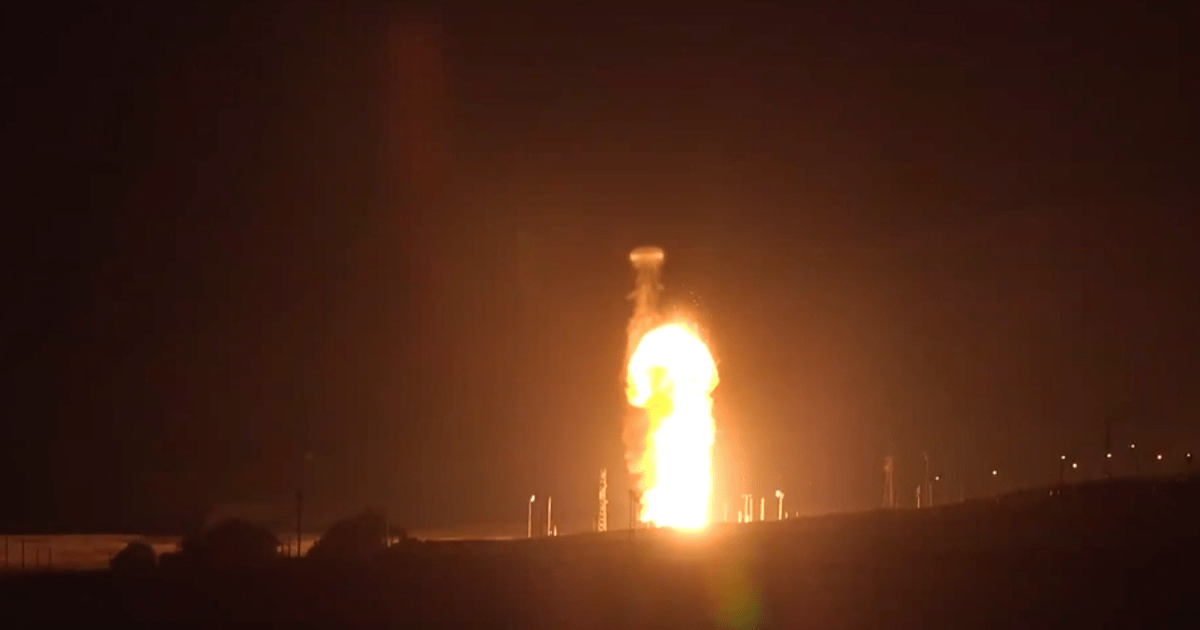 Vandenberg’s First Space Force Test Launch a Success - The Santa ...