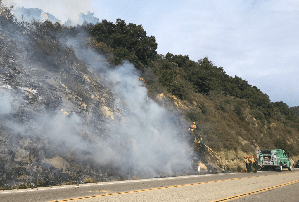 Evacuation Warning for Fire Along Highway 154 - The Santa Barbara ...