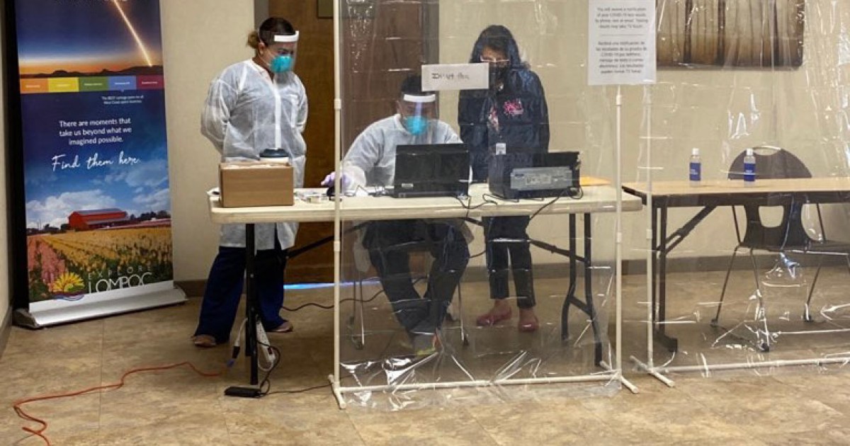 COVID-19 Testing Facility Opens in Lompoc - The Santa Barbara Independent