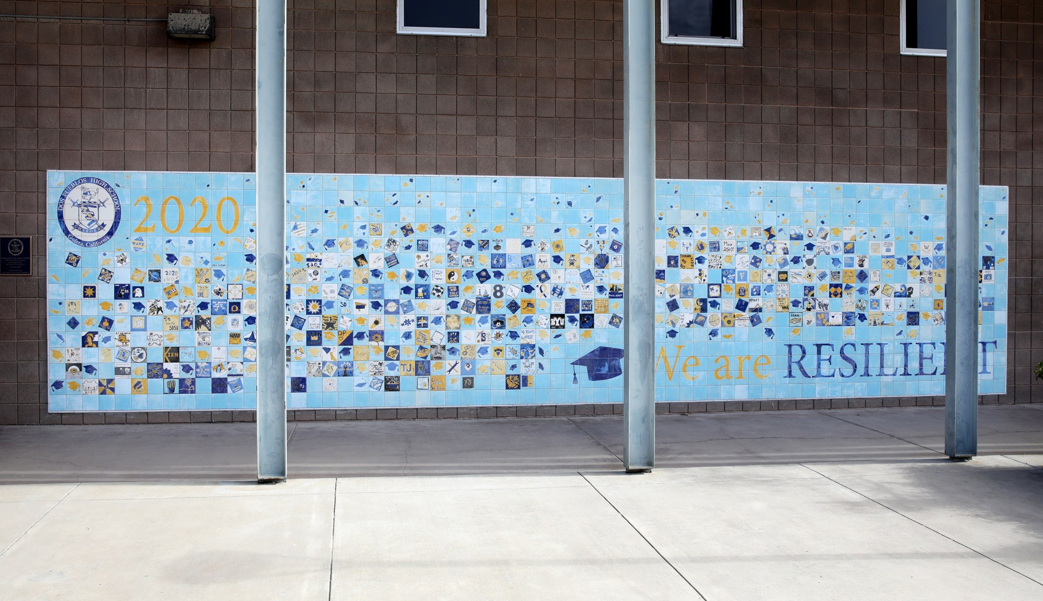 Dos Pueblos High’s Class of 2020 Completes Graduation Mural - The Santa ...