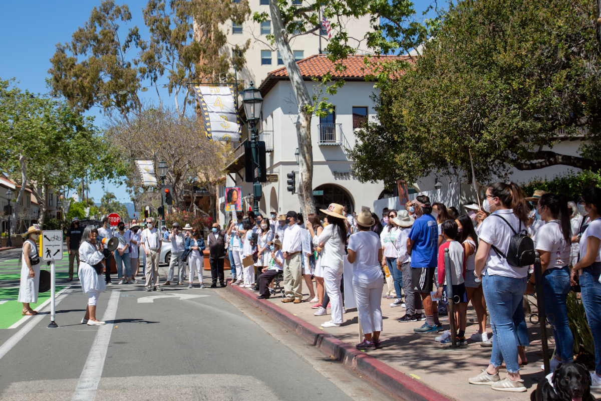 Photo Gallery: Asian-American Pacific Islander Protest - The Santa ...