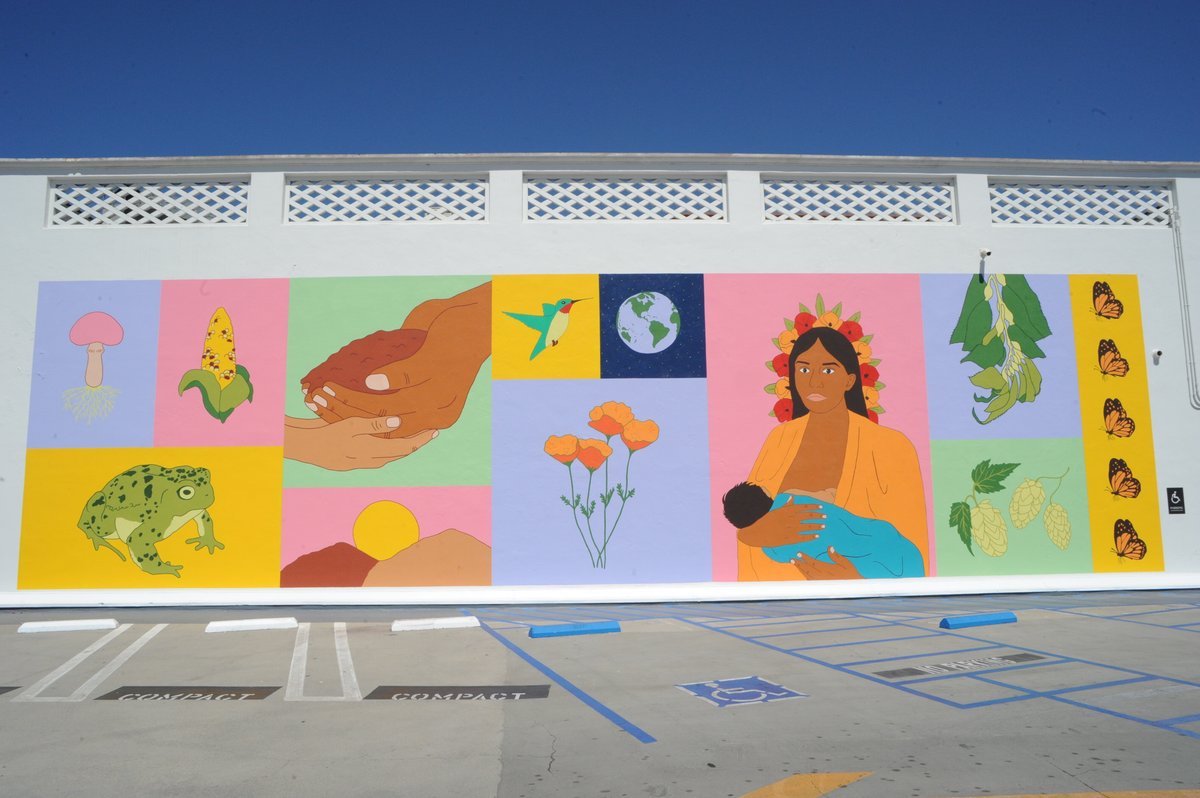 Earth Day Mural: ‘Nurture Our Mother’ - The Santa Barbara Independent