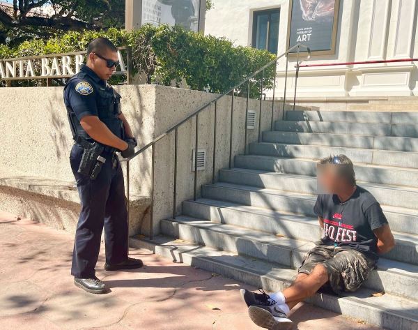 Santa Barbara Police Arrest Man for Brandishing Knife at Family on ...