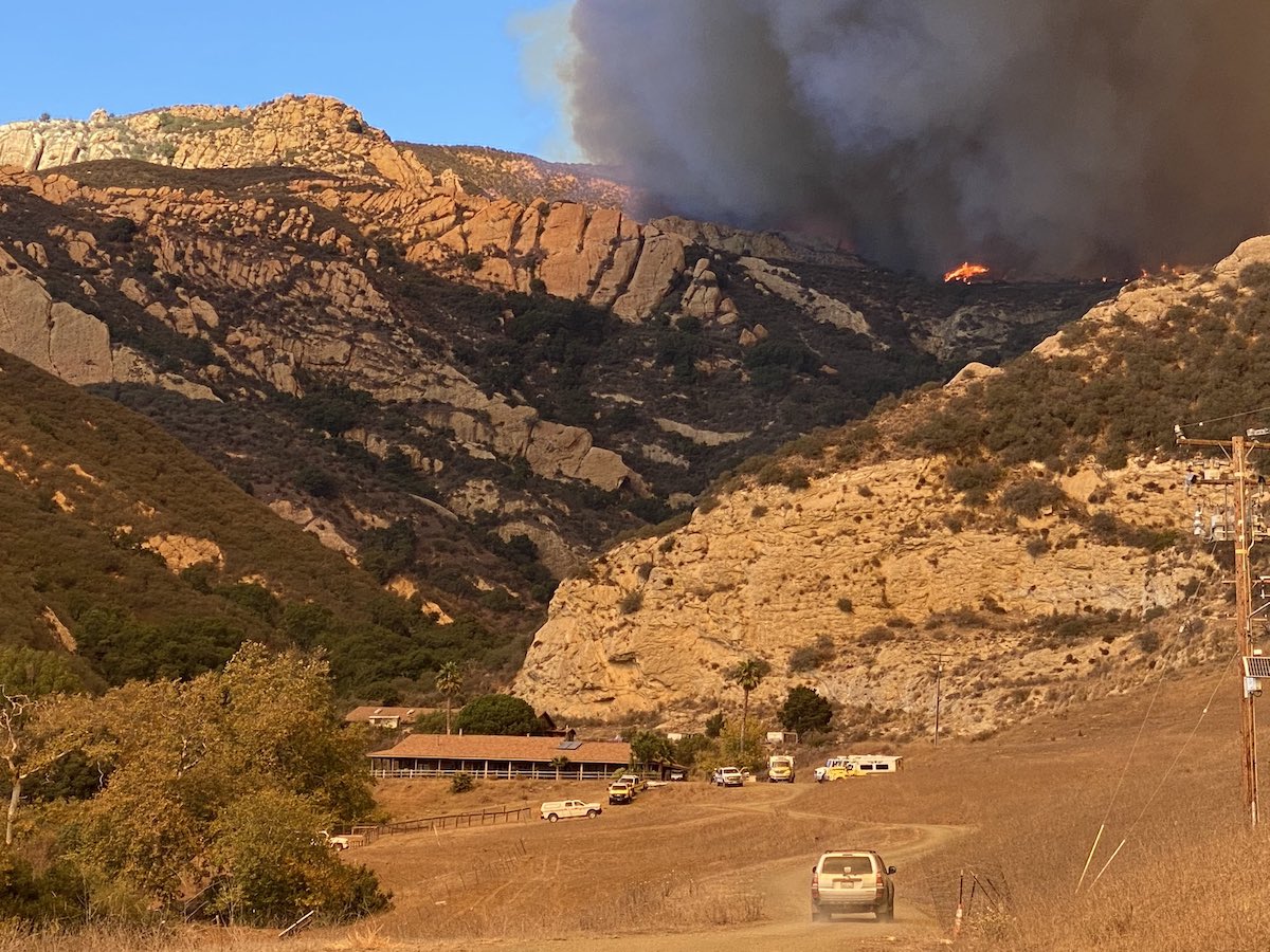 New Evacuation Warning Issued for Alisal Fire - The Santa Barbara ...