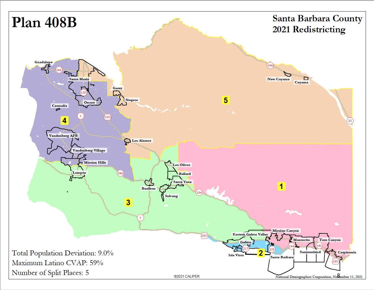 Goleta Chooses Maps in County Supervisor Redistricting - The Santa ...