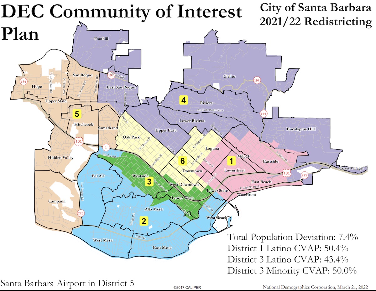 Santa Barbara’s New Electoral Districts Explained - The Santa Barbara ...