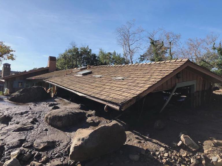 Major Storm Hits Montecito on Five-Year Anniversary of 1/9 Debris Flow ...