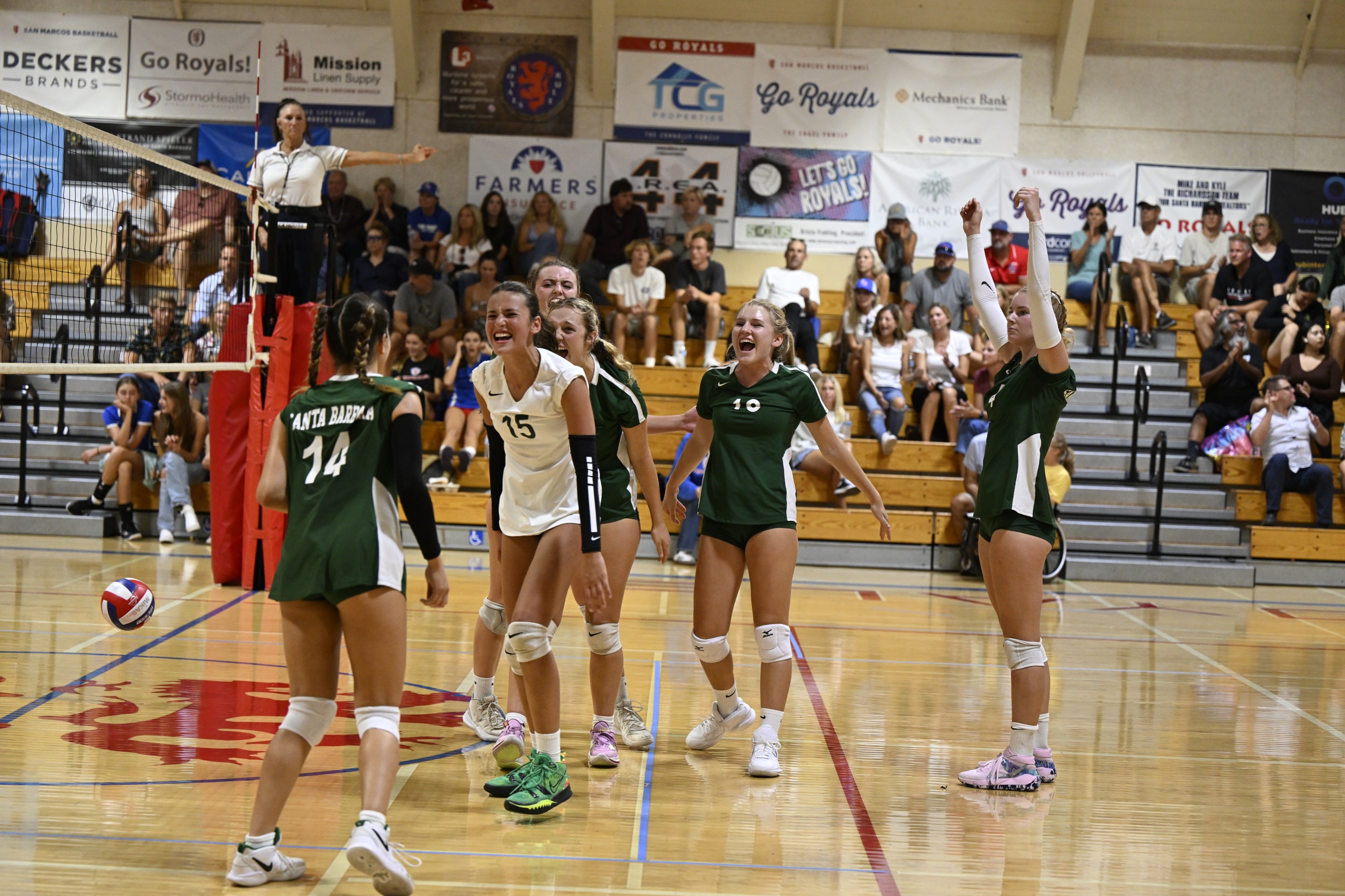 Santa Barbara Girls' Volleyball Completes Channel League Sweep of San ...