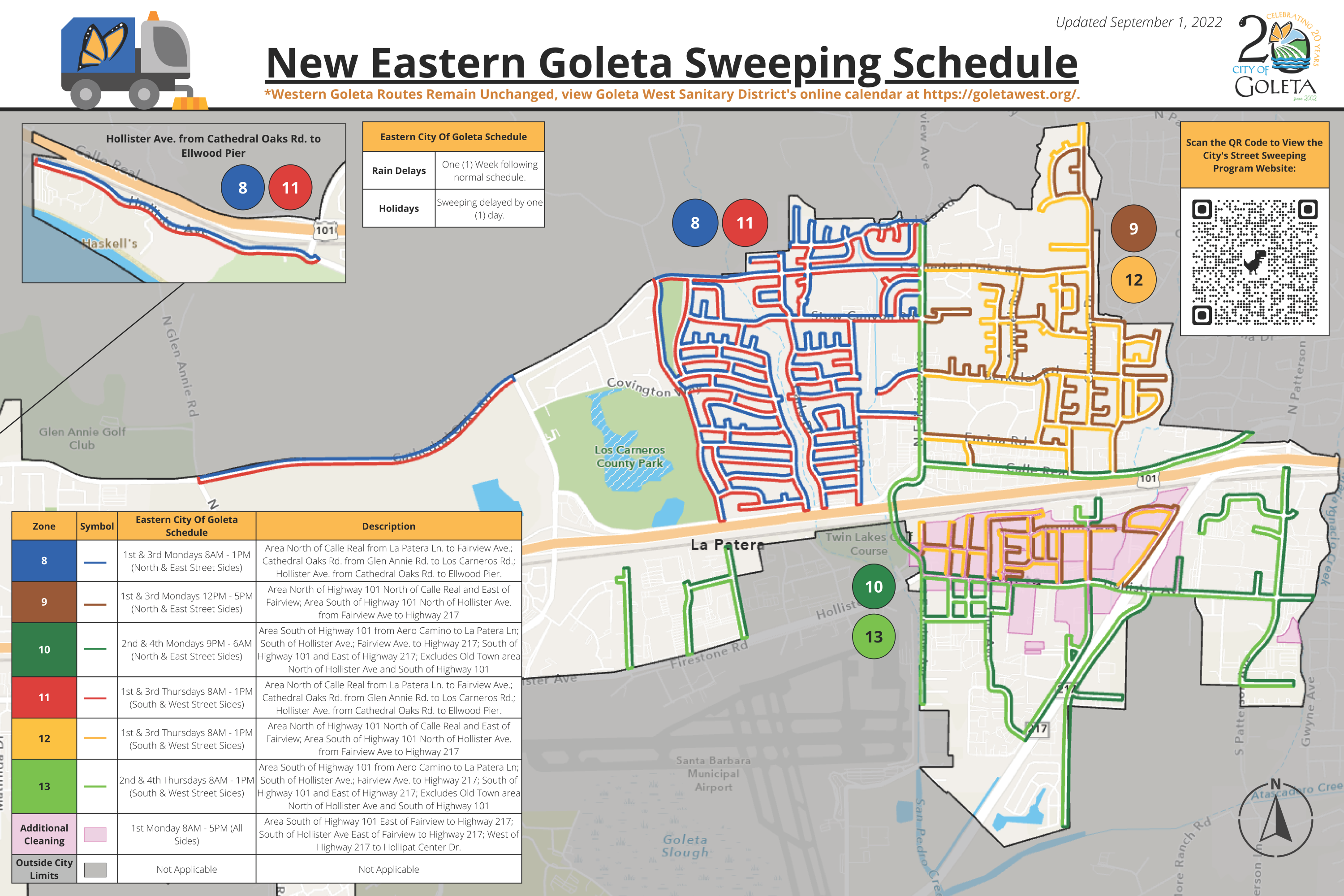 City of Goleta Announces Street Sweeping Program Updates for Eastern ...