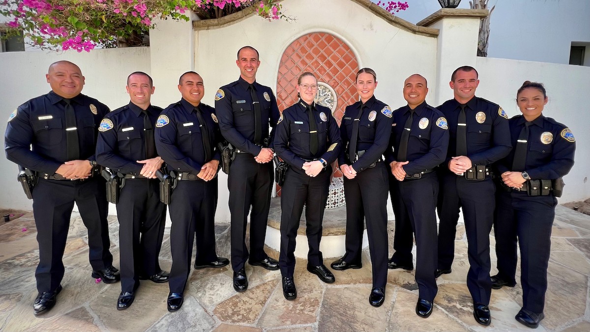 Santa Barbara Police Department Swears in Eight New Officers - The Santa Barbara Independent