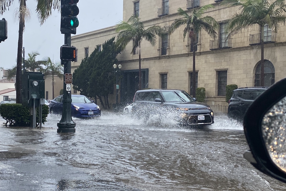 Tuesday Rains Soak Santa Barbara - The Santa Barbara Independent