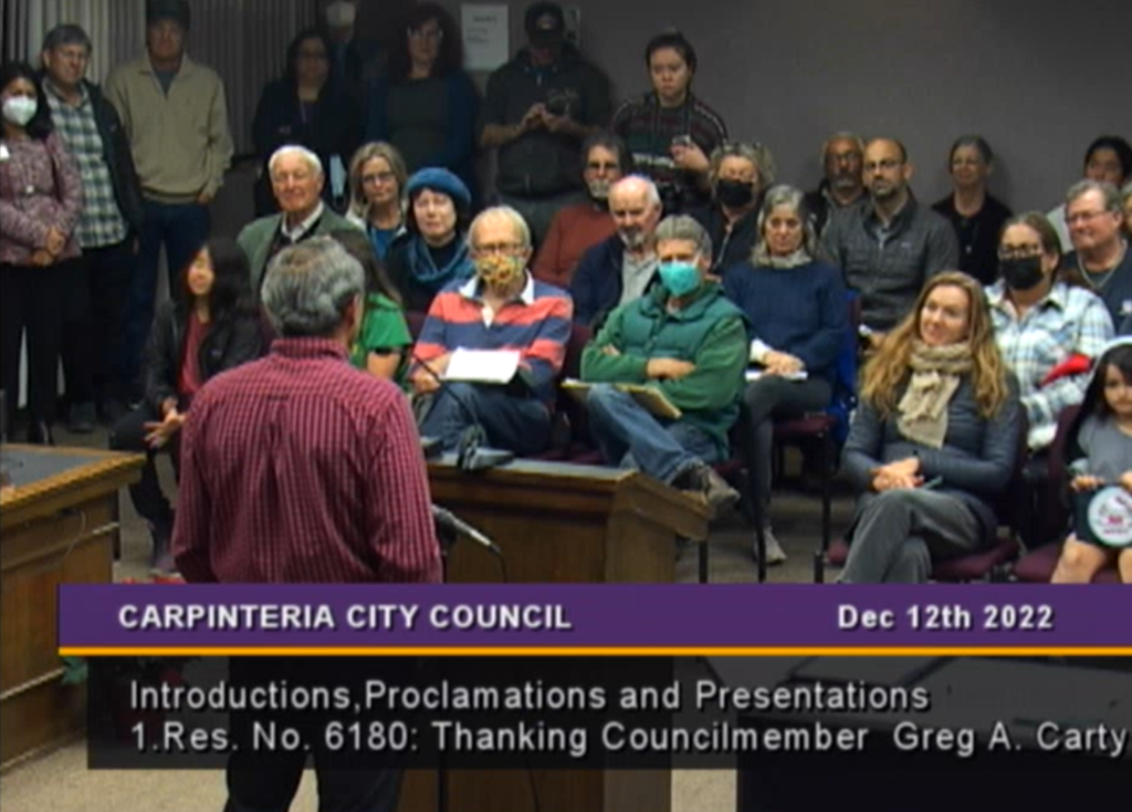 Al Clark Named Mayor of Carpinteria, Gregg Carty Gets Fond Farewell ...