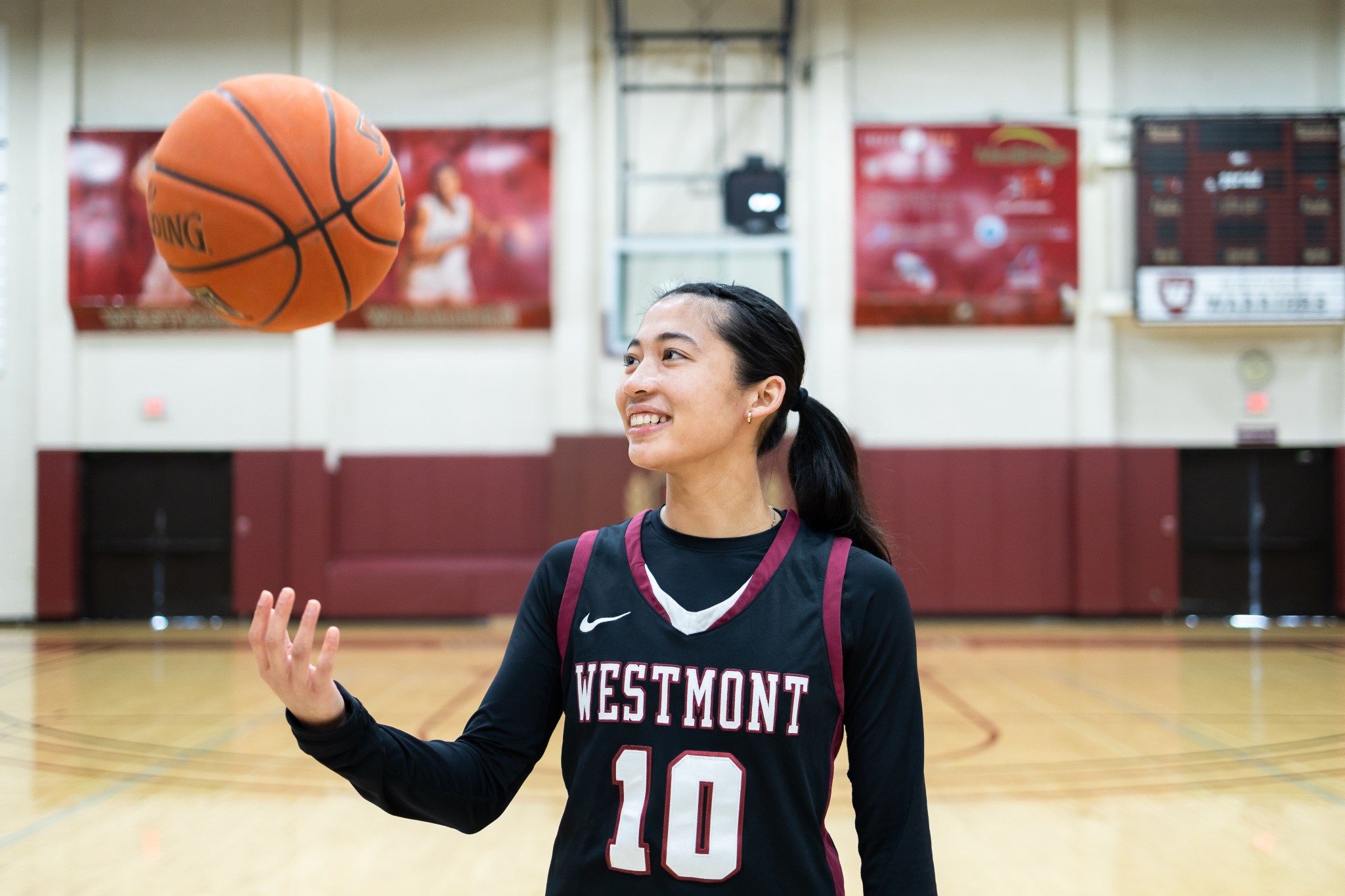 Stefanie Berberabe Shoots and Scores to Become Westmont’s All-Time ...