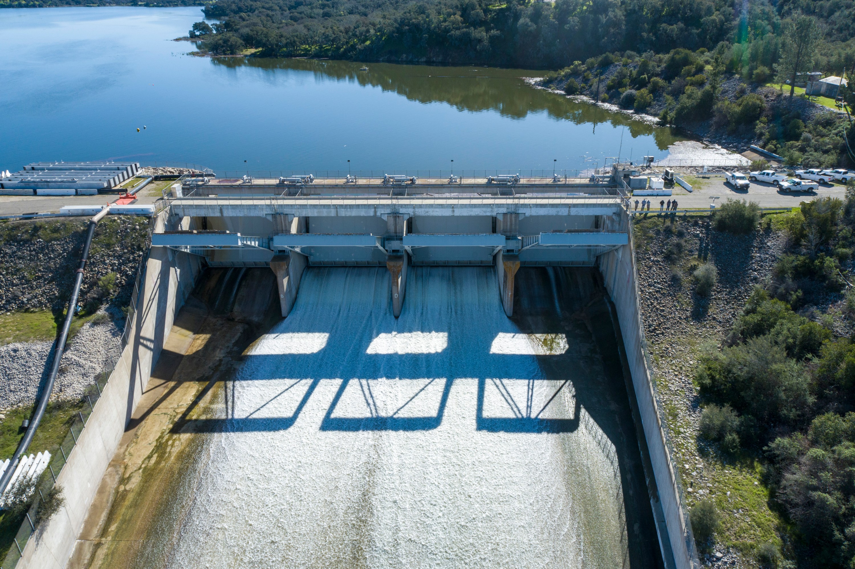 Lake Cachuma Spills for First Time in More than a Decade - The Santa ...