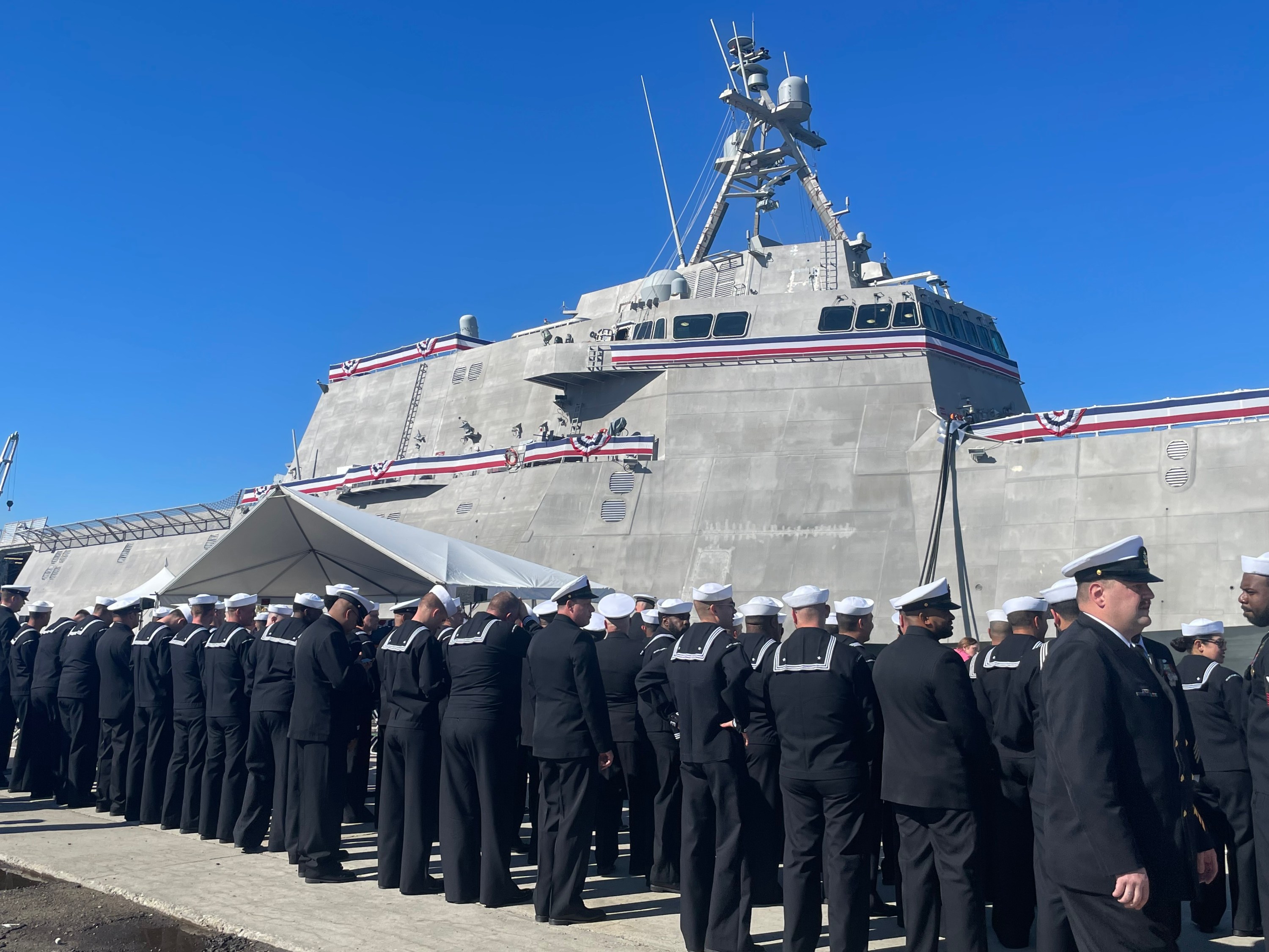USS ‘Santa Barbara’ Comes to Life During Elaborate Ceremony - The Santa ...