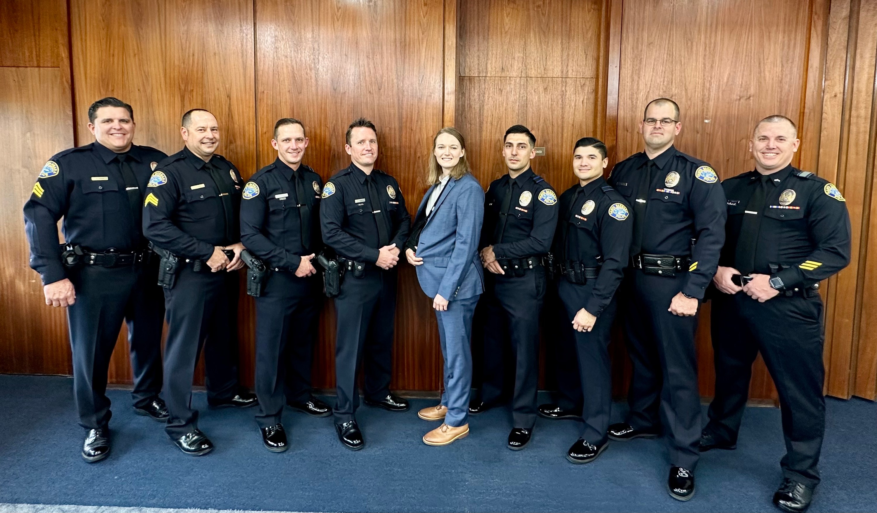 Nine SBPD Officers Receive the Guerry Award for Superior Performance ...