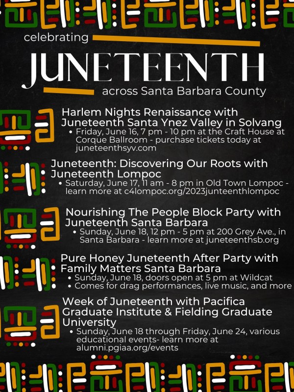 Juneteenth Sparks a Harlem Renaissance in Solvang - The Santa Barbara Independent