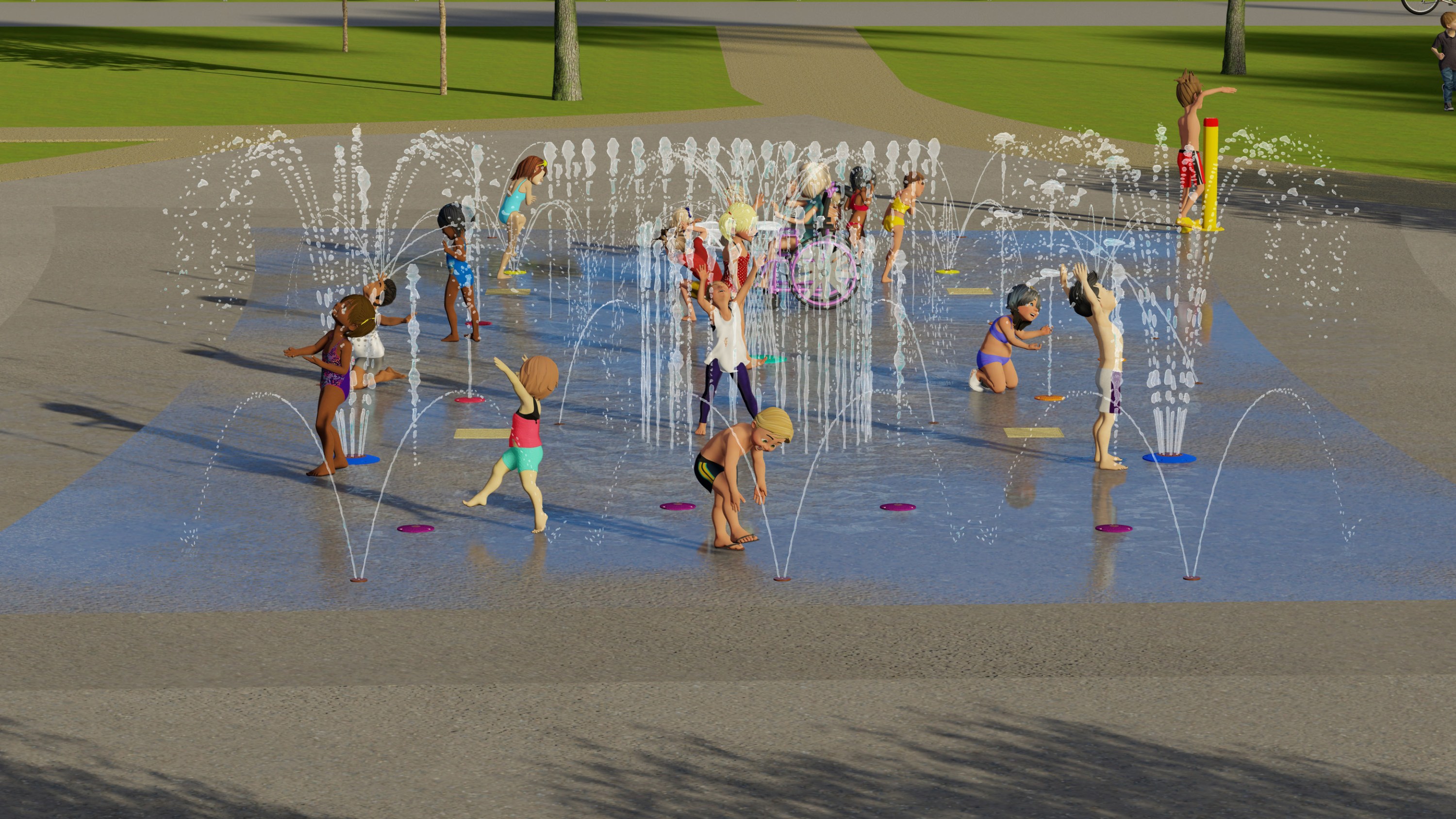 Splash Pad Project at Jonny D. Wallis Neighborhood Park Delayed - The ...
