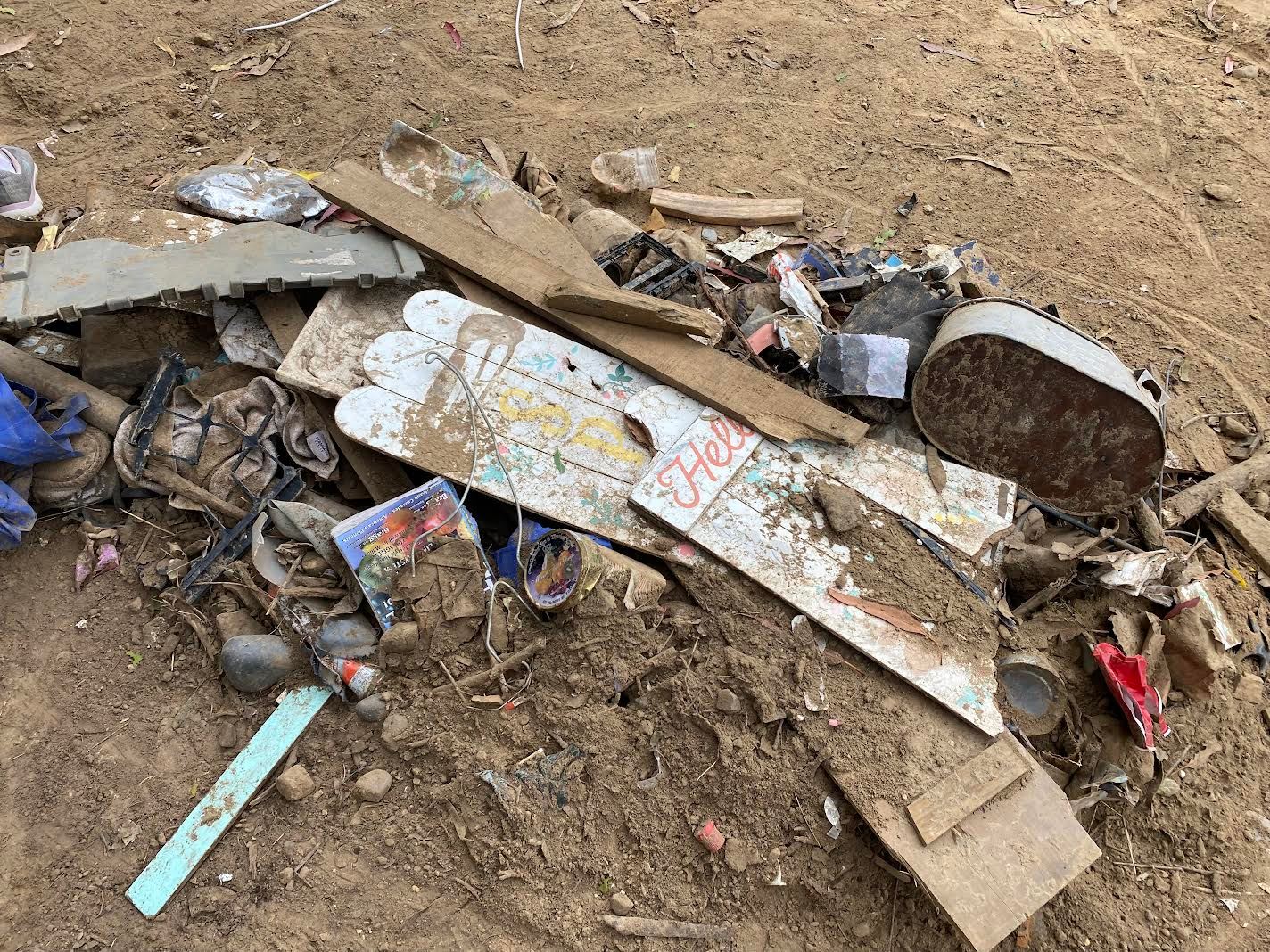 Homeless Encampment Beside the Tracks Bulldozed with Little Warning ...