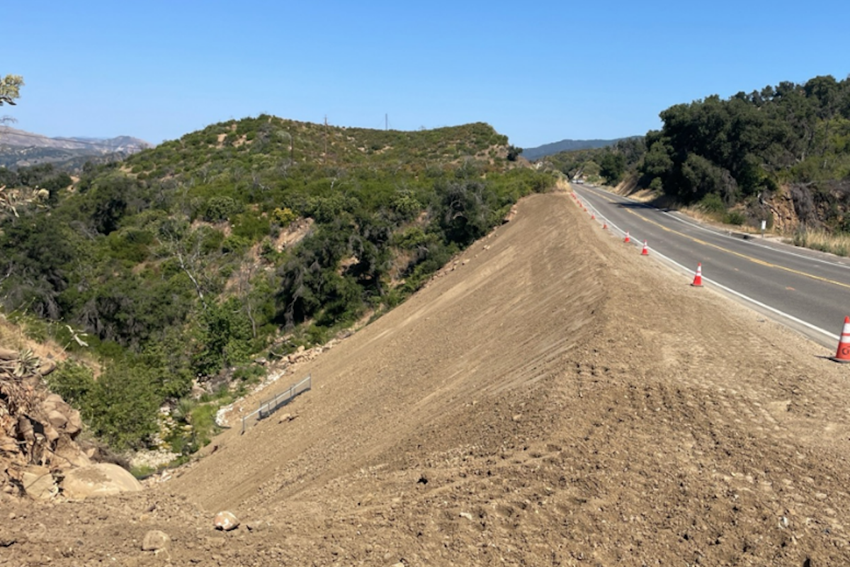 STATE ROUTE 154 EMERGENCY SLOPE REPAIRS CONTINUE NEXT WEEK - The Santa ...