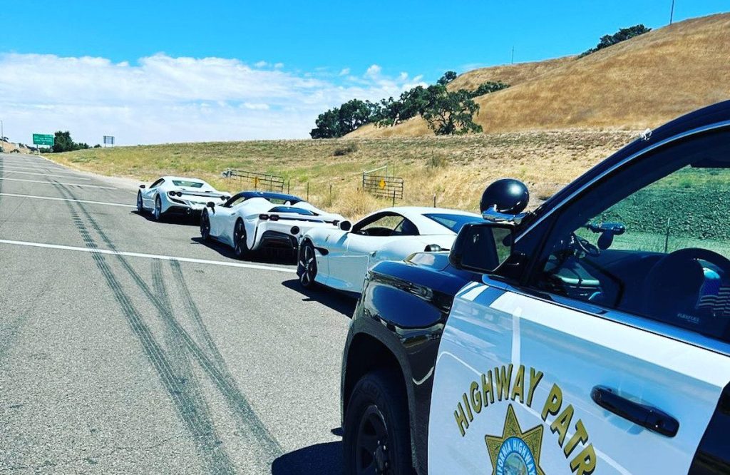 CHP Busts String of Sports Cars Speeding on Highways 101, 154 - The ...
