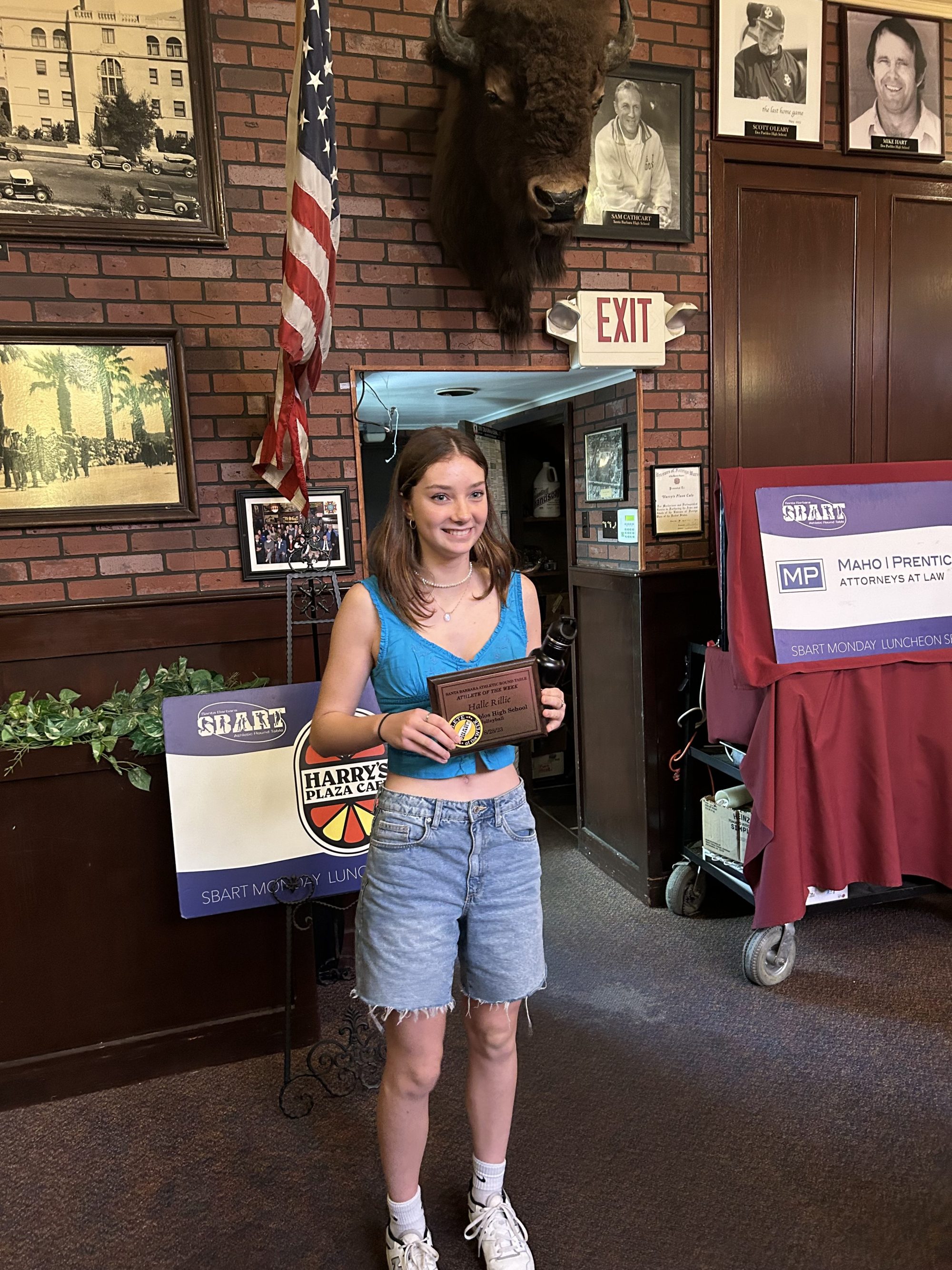 Halle Rillie and Danny Viduare of Dos Pueblos Receive SBART Athlete of ...