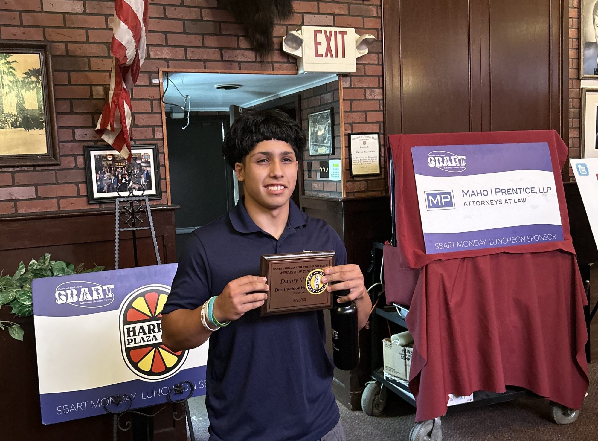 Halle Rillie and Danny Viduare of Dos Pueblos Receive SBART Athlete of ...