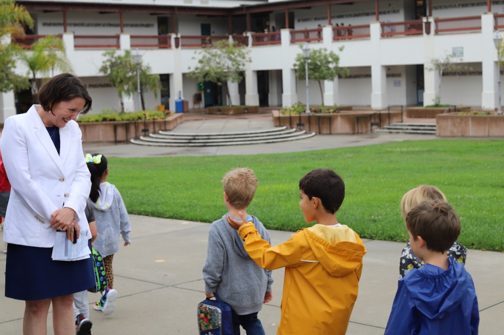 ‘It Has Been Such a Good Day’: Students’ Spirits Bright on Rainy First ...