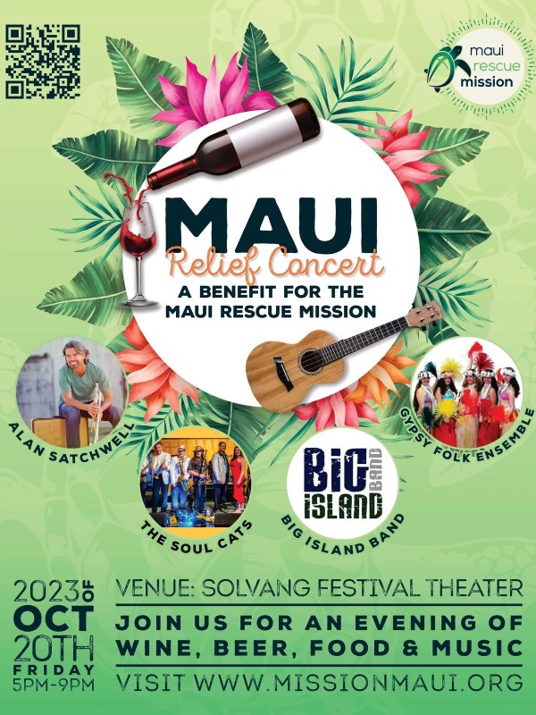 Maui Relief Concert in the Santa Ynez Valley: A Night of Music and ...