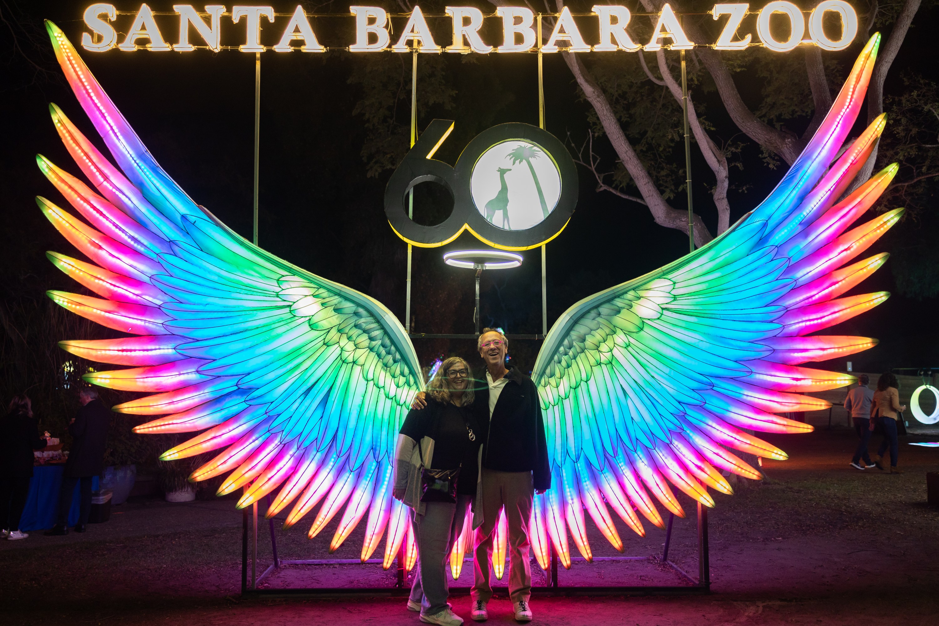 ZooLights Light Up the Night at Santa Barbara Zoo - The Santa Barbara ...