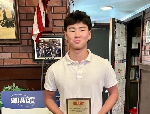 SBART Press Luncheon: Matthew Chung Receives Scholar Athlete of the ...
