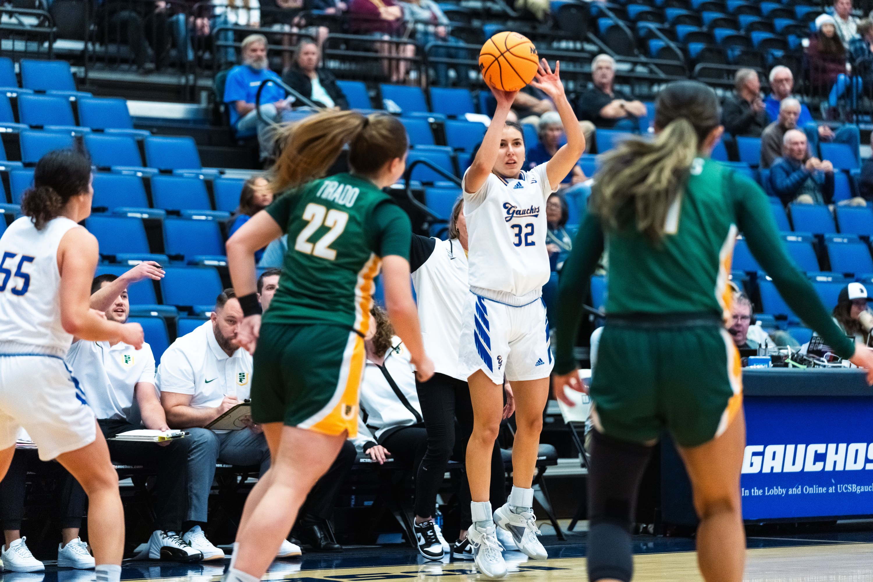 UCSB Women's Basketball Outlasts University of San Francisco in Season ...