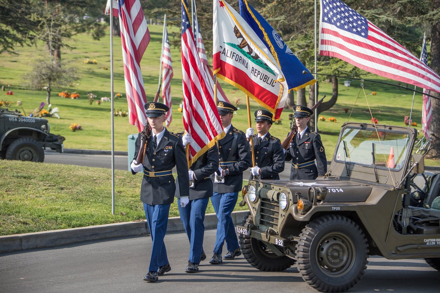 Annual Veterans Day Gathering at Santa Barbara Cemetery - The Santa ...