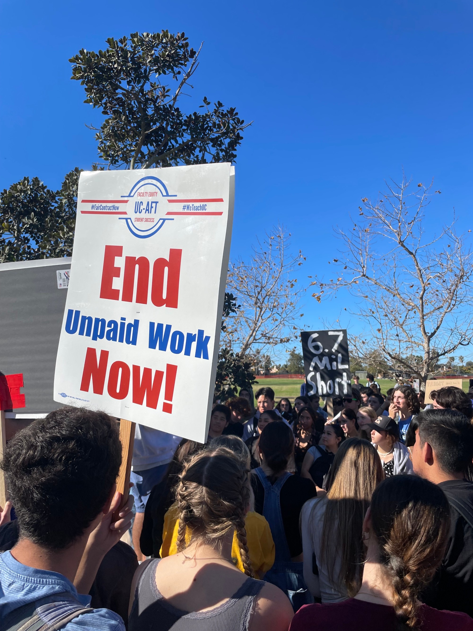Dos Pueblos High School Students Walk Out of Class in Support of ...