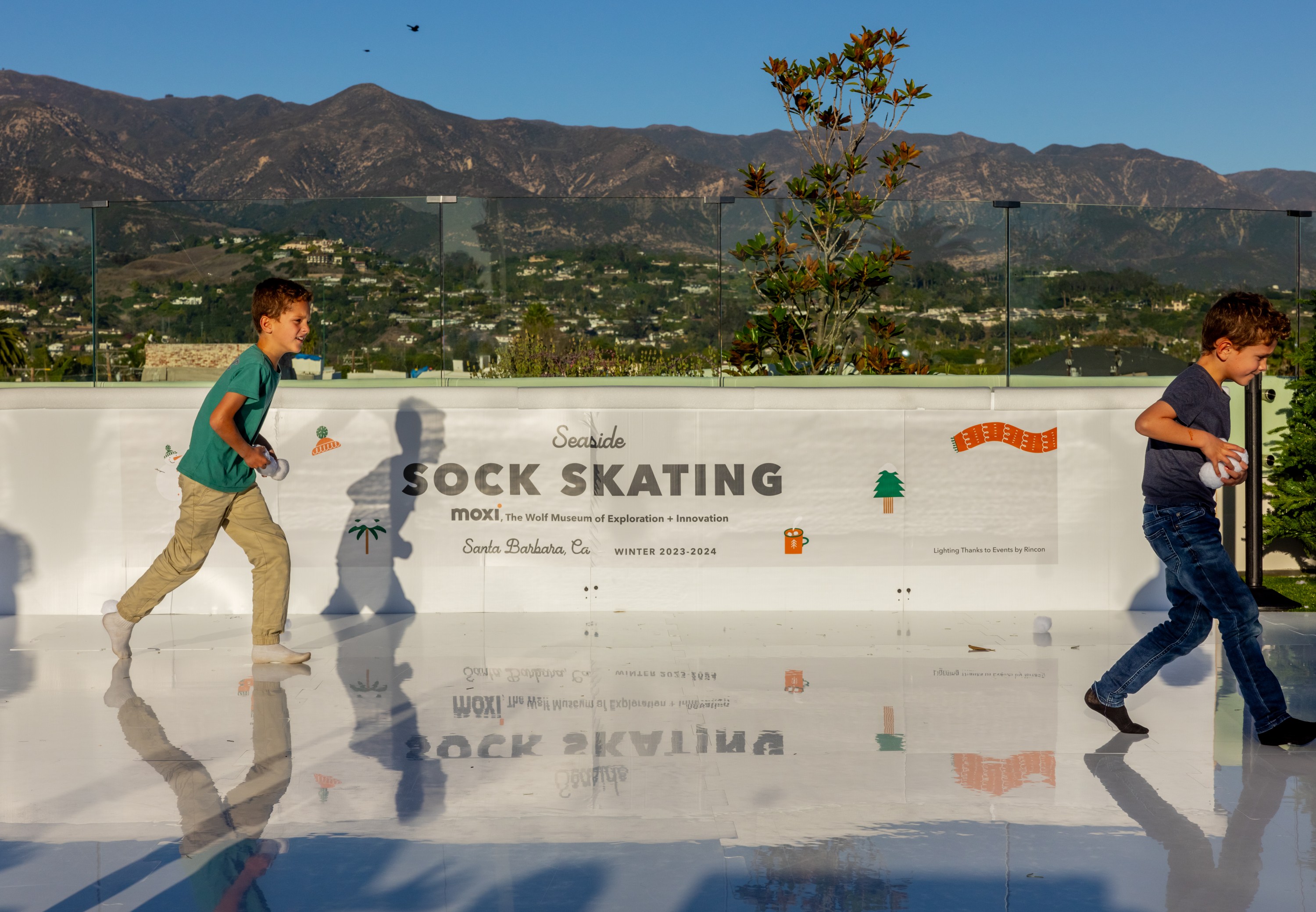 Seaside — and Scenic —Sock Skating in Santa Barbara - The Santa Barbara ...